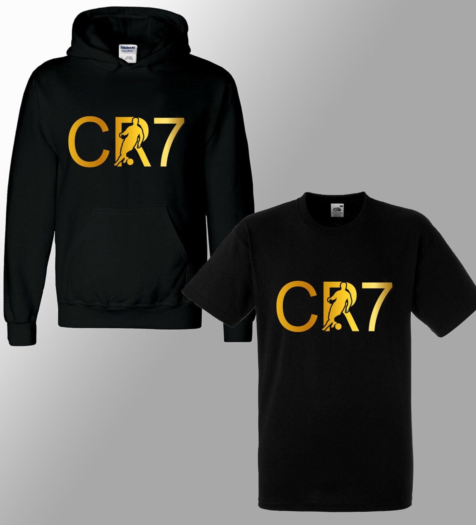 Ronaldo CR7 Dribble Hoodie and T-shirt Manunited Jumper Football Footy ...