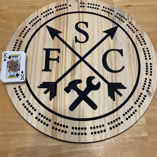 Extra Large Cribbage Board - Etsy