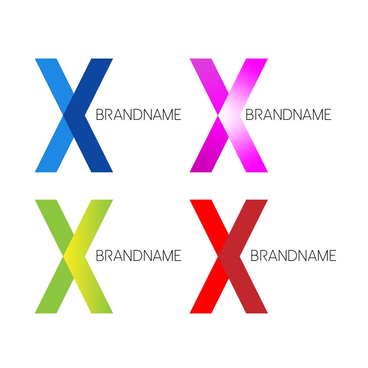 X Vector Logo in AI and EPS Format - Etsy UK