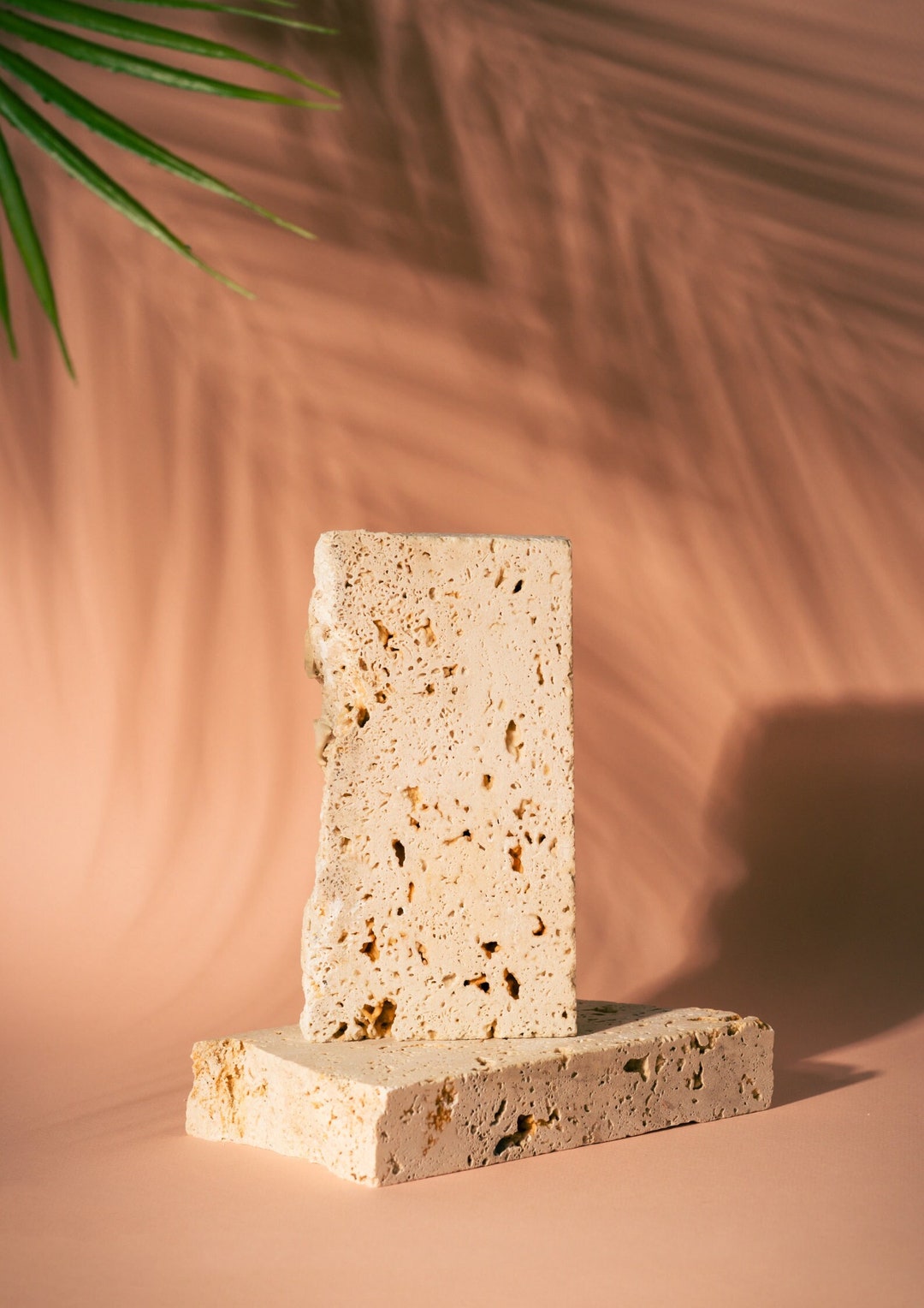 Large Travertine Piece, Stone Prop, Photography Prop, Travertine Tray ...