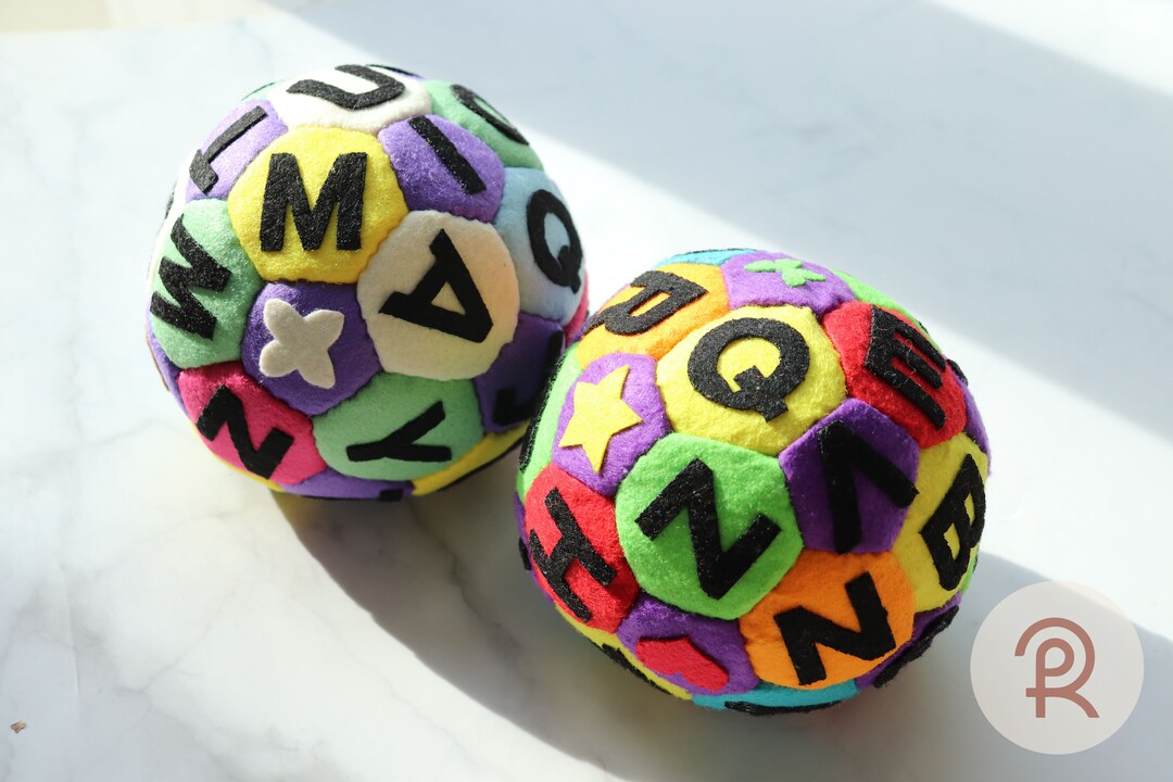 Felt Educational Ball for Kids Alphabet Ball Numbering Ball - Etsy