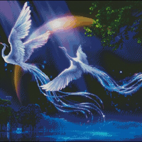 Phoenix Cross Stitch - Etsy