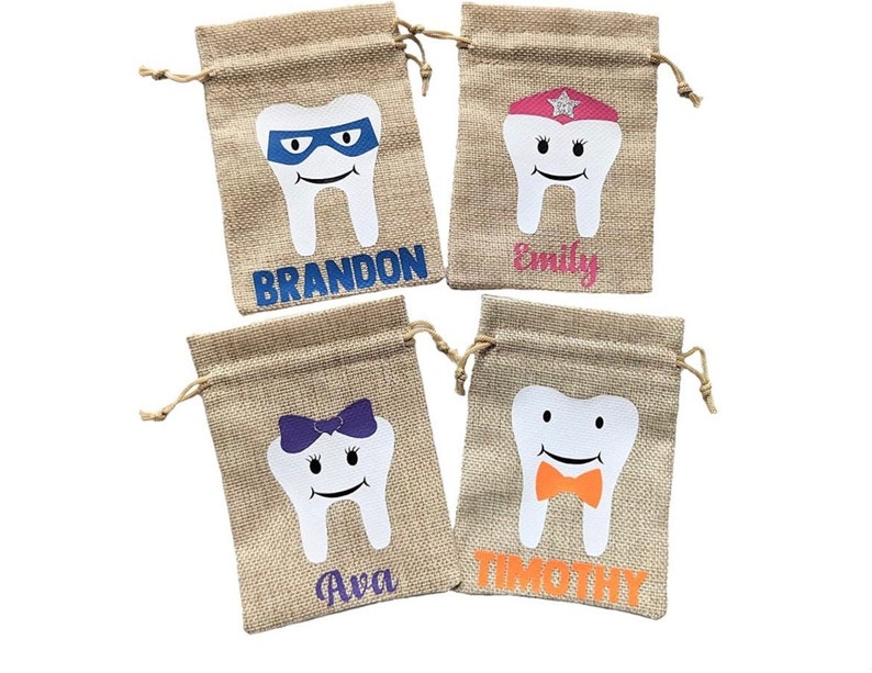 Tooth Fairy Pouch Loose Tooth Pouch Many Options Available - Etsy