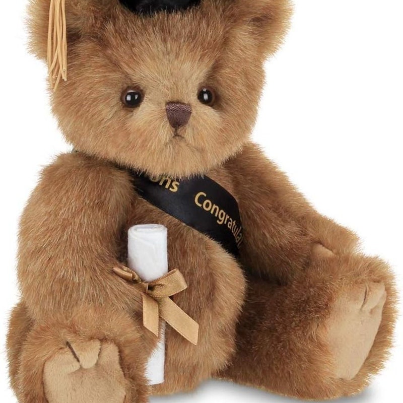 Graduation Plush Bear - Etsy