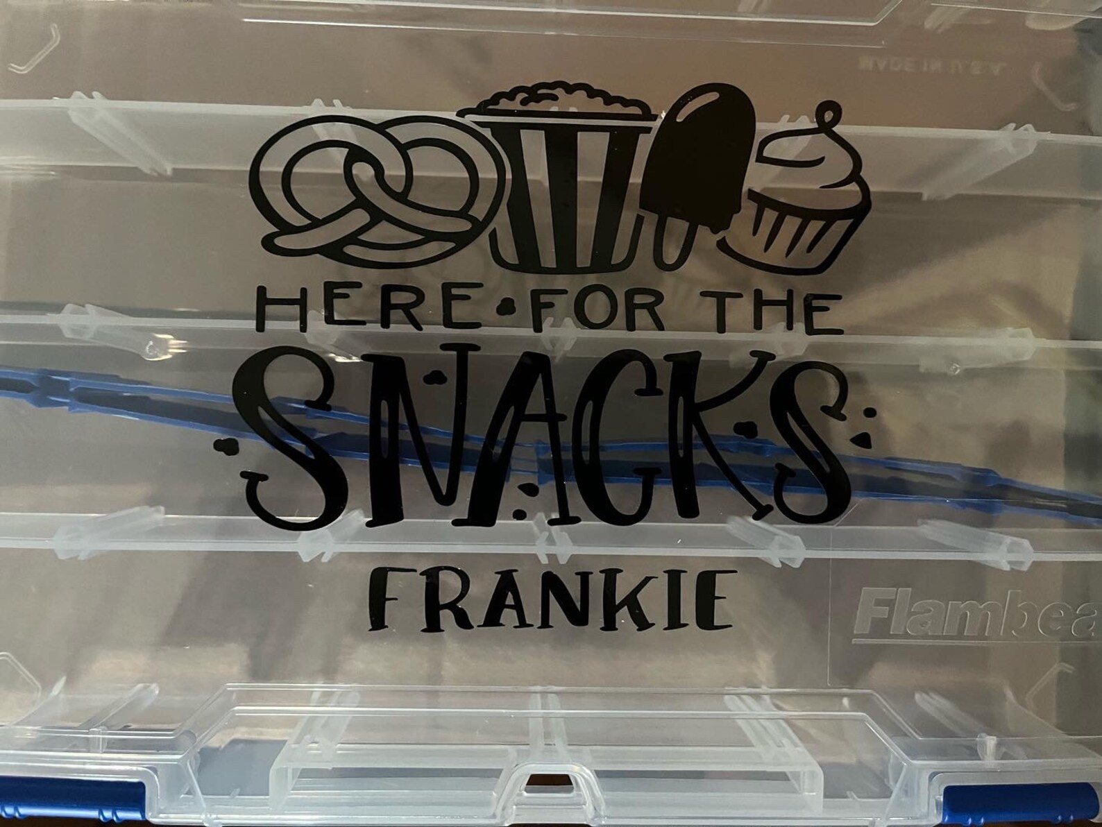 Snackle Box Snack Box on the Go Snack Box Custom Designed - Etsy