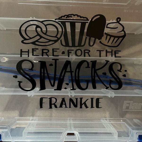 Snackle Box Label - Etsy