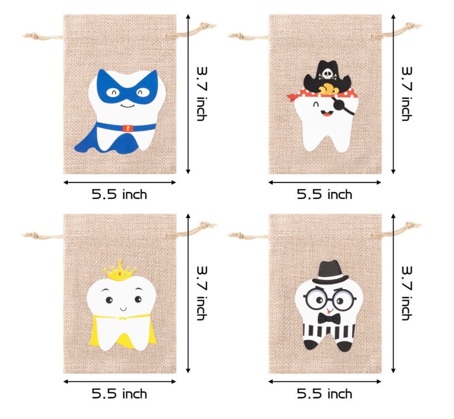 Tooth Fairy Pouch Loose Tooth Pouch Many Options Available - Etsy