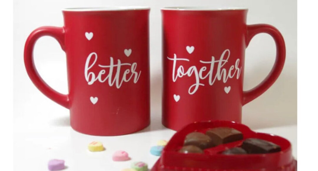 Valentine Day Mugs - Etsy