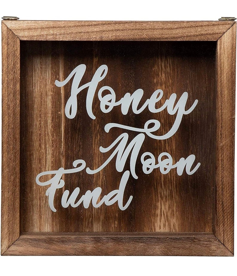 Customized Shadow Fund Boxes Shadow Box Bank Many Options - Etsy