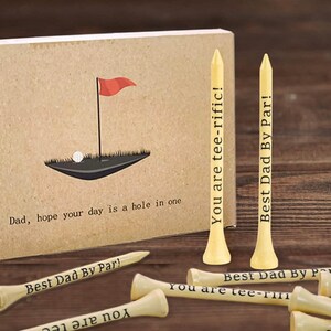 Best Dad by Par Golf Balls Father's Day Gift Idea for - Etsy