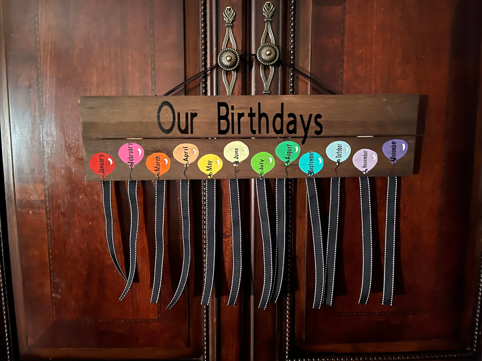 Classroom Birthday Sign Classroom Birthday Board - Etsy