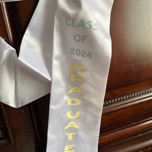 Pre-k/ Kindergarten Graduation Sash - Etsy