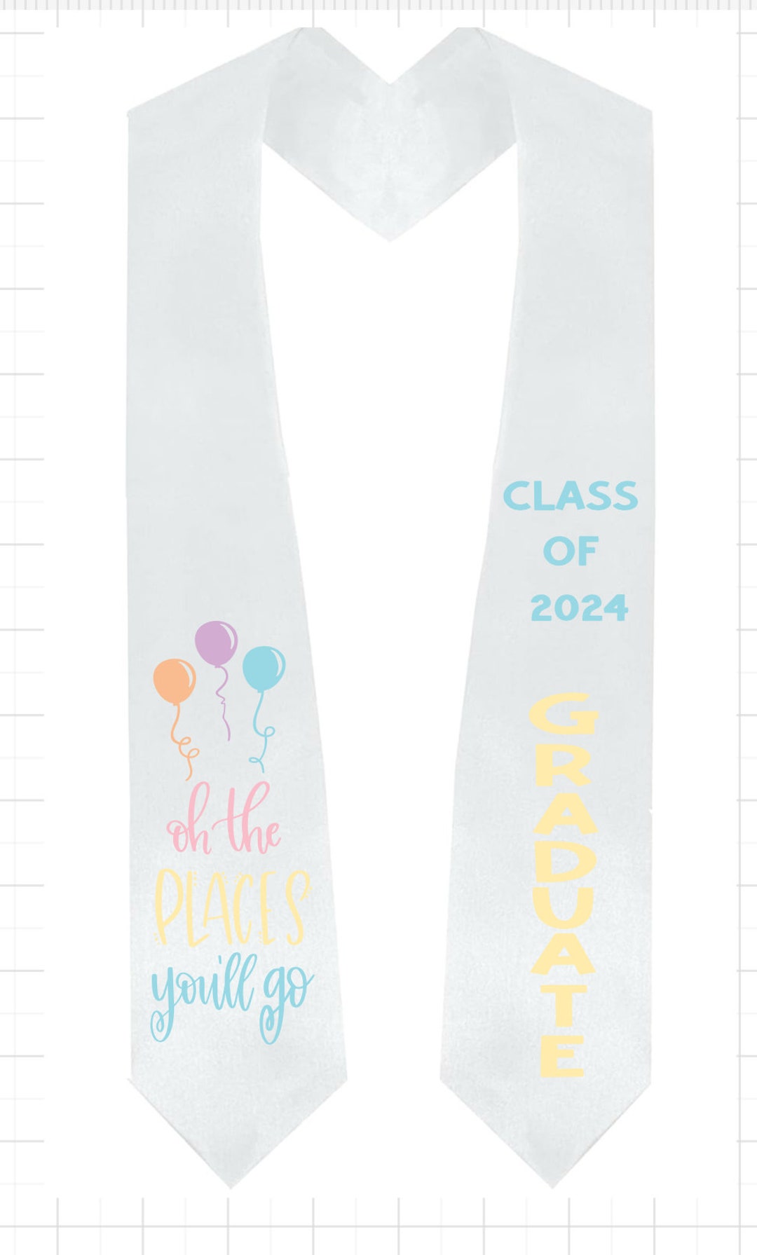 Pre-k/ Kindergarten Graduation Sash - Etsy