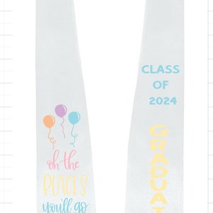 Pre-k/ Kindergarten Graduation Sash - Etsy