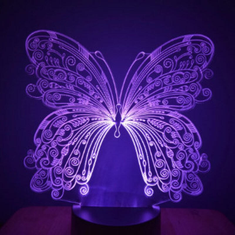 Butterfly Led - Etsy