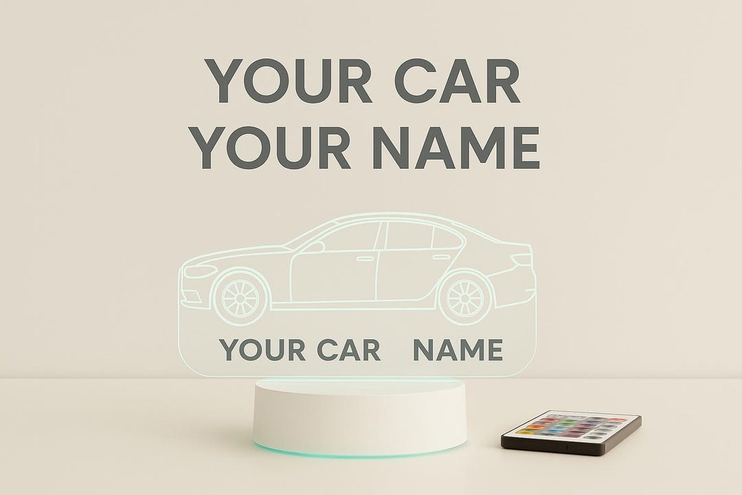 Custom LED Lamp | Personalized LED Lamp | Color Changing Lamp ...