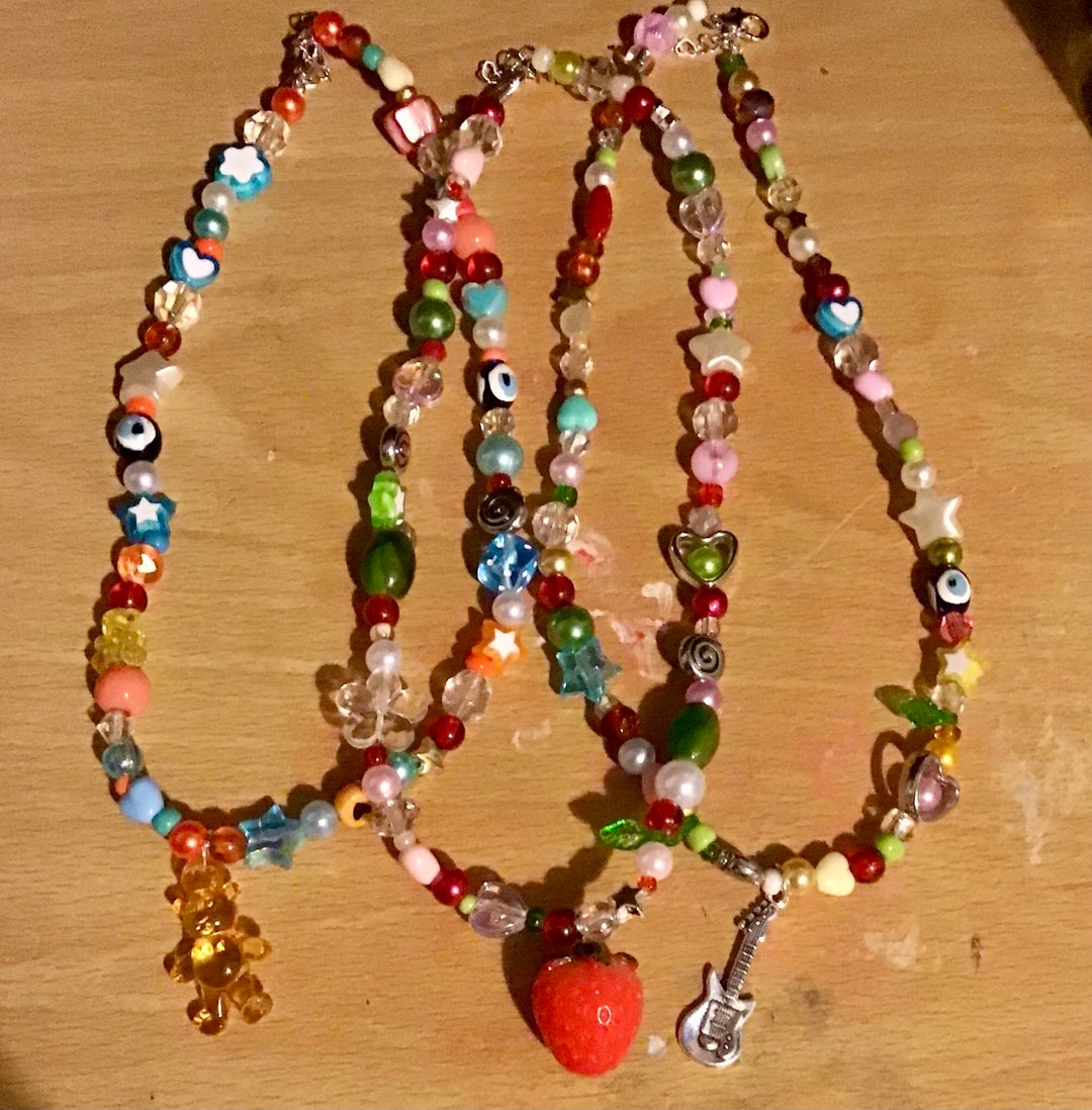 Custom Theme Beaded Necklaces - Etsy
