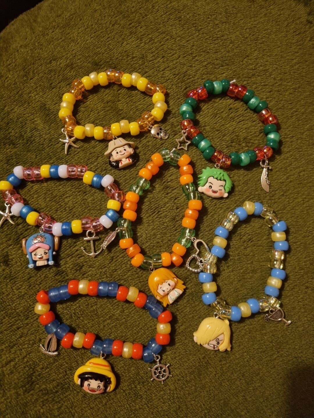 One Piece Anime Bracelets - Etsy
