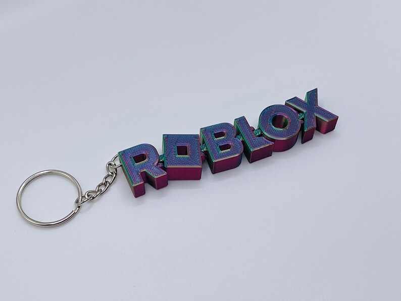 Flexi Roblox Keyring / Keychain 3D Printed Fidget - Etsy