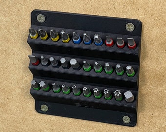 Drill Bit Wall Mount - Etsy