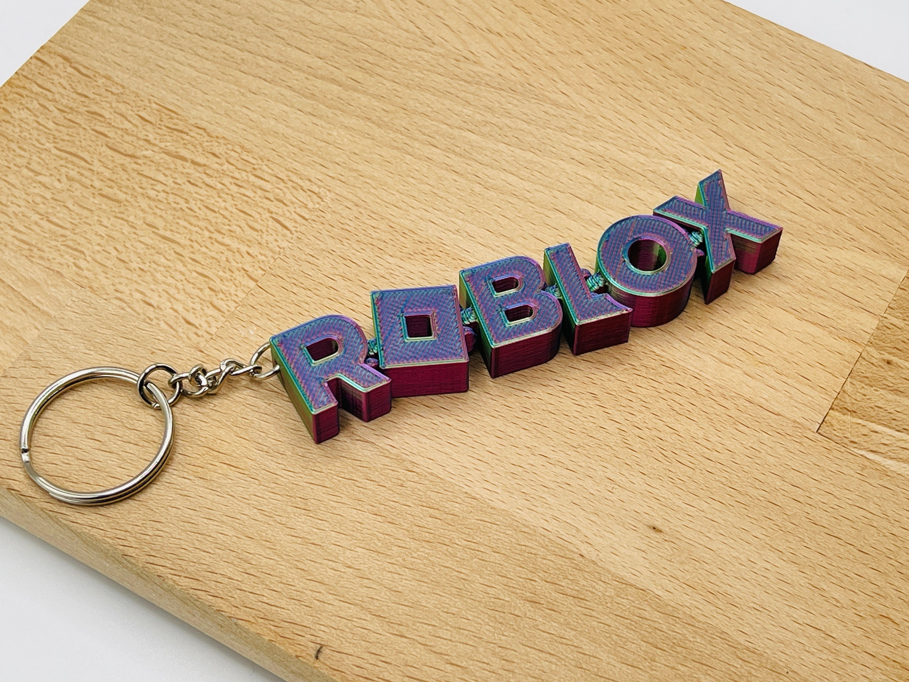 Flexi Roblox Keyring / Keychain 3D Printed Fidget - Etsy