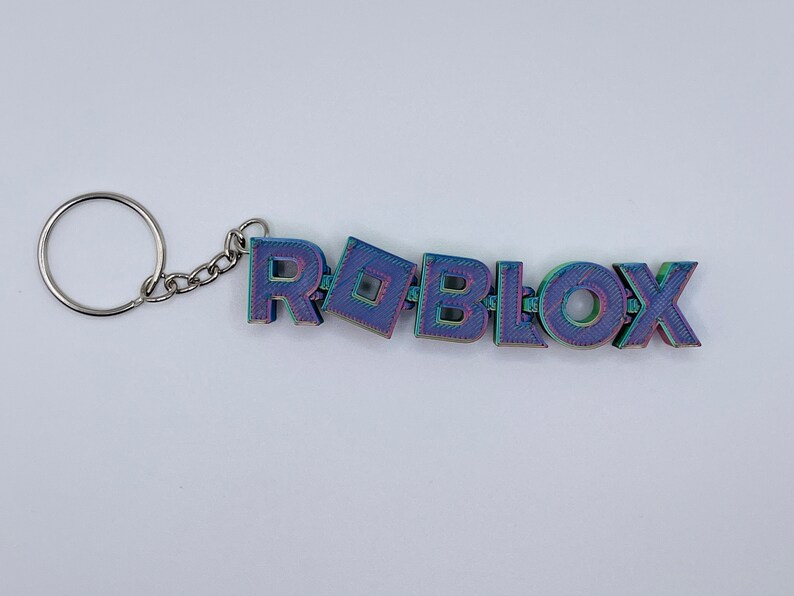 Flexi Roblox Keyring / Keychain 3D Printed Fidget - Etsy