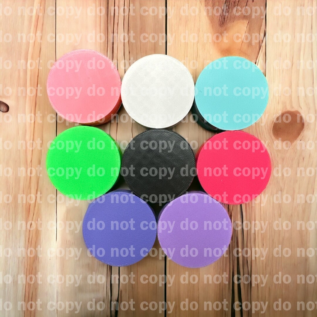 Straw Topper Round Blanks Decal Only - Etsy