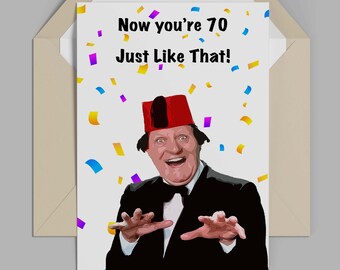 Tommy Cooper | Etsy UK