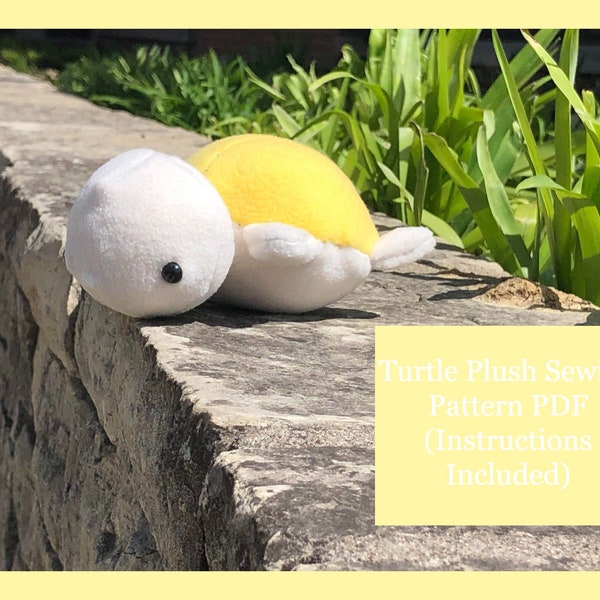 Turtle Plush Pattern - Etsy