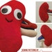 Kidney Sewing Pattern PDF Digital Download ONLY Tutorial DIY Stuffed ...
