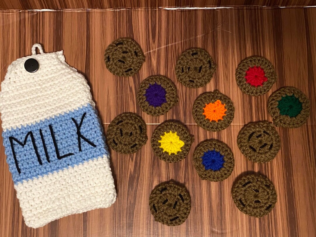 Milk and Cookies Memory Game - Etsy