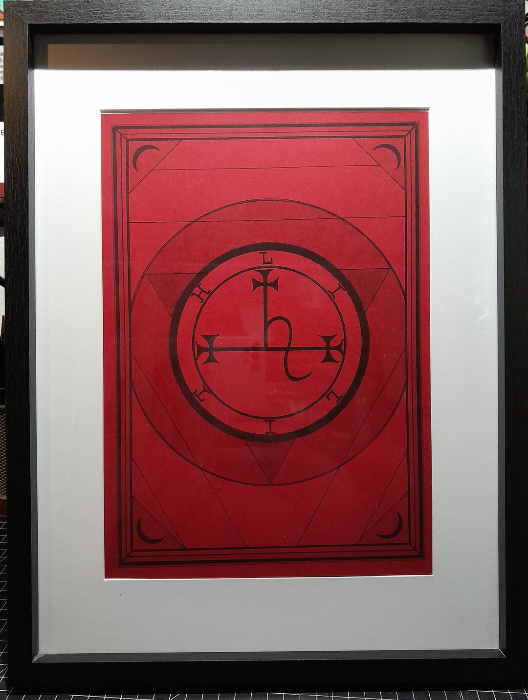 Lilith Print, Altarpiece, Artprint, Lilith Sigil - Etsy