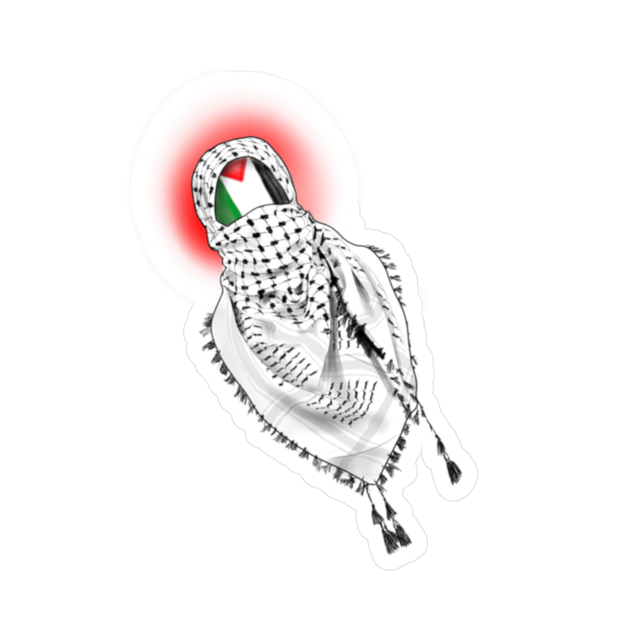Keffiyeh Sticker - Etsy