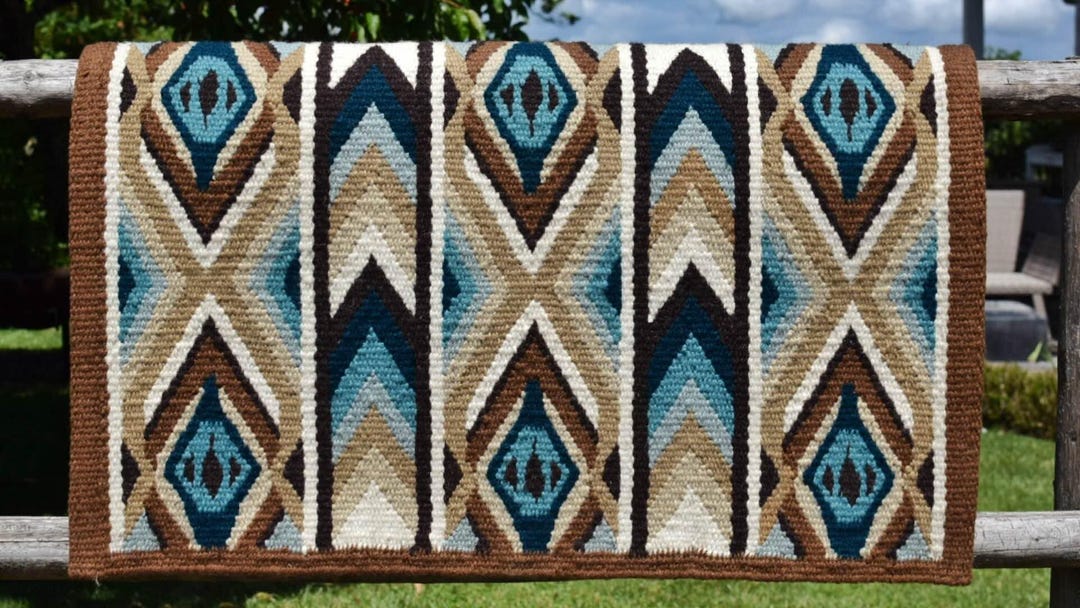 Western Saddle Blanket Ranch Pad Western Saddle Pad Newzeland Wool ...