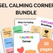SEL Calming Corner Bundle | Printable Affirmation Cards, Calming Corner ...