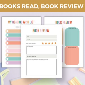 Summer Book Tracker, Summer Reading Tracker, Reading Chart for Kids ...