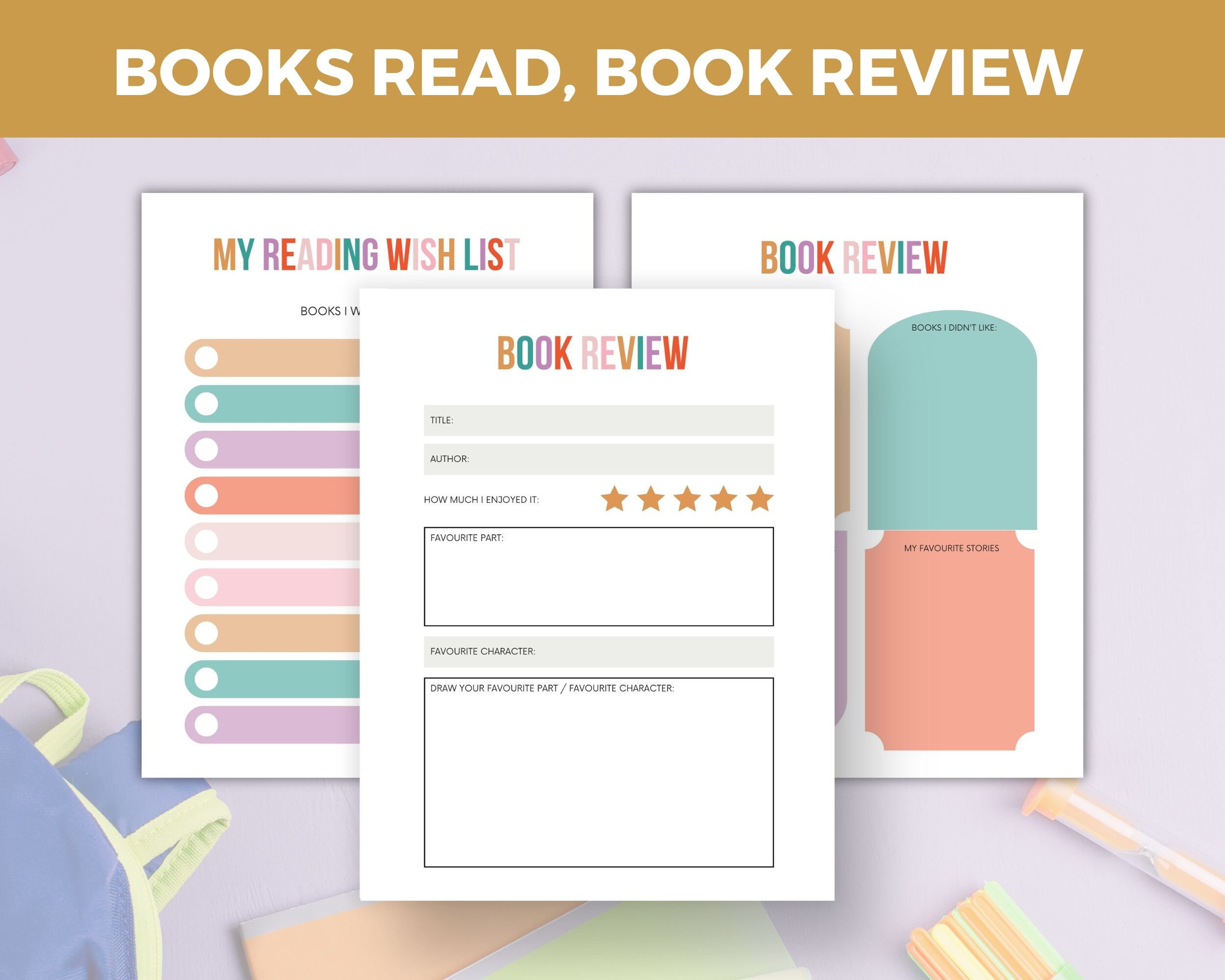 Summer Book Tracker, Summer Reading Tracker, Reading Chart for Kids ...