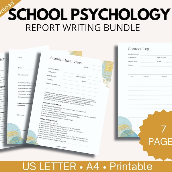 School Psychologist - Etsy