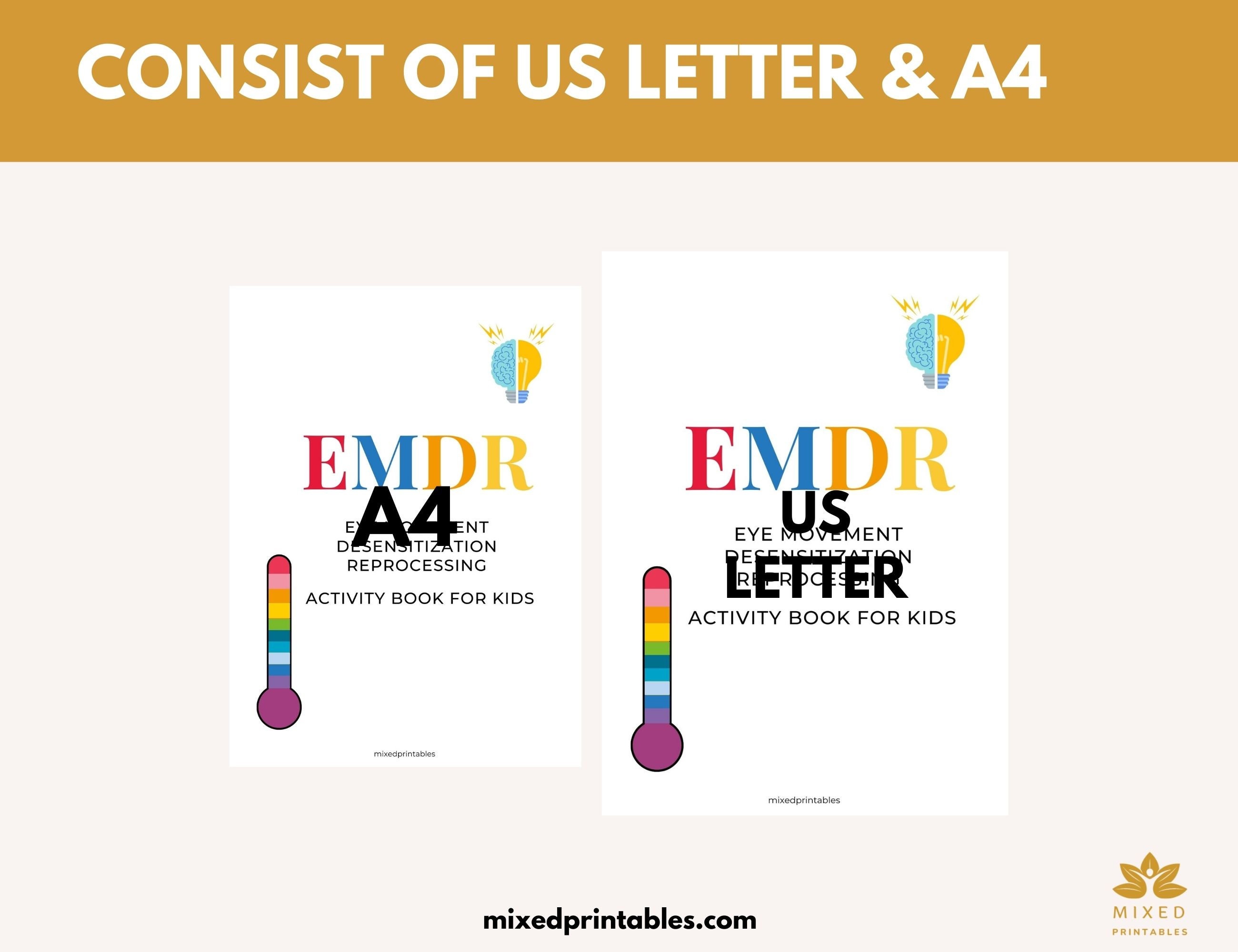 EMDR Workbook for Kids, Therapy Worksheets, EMDR Resources, EMDR ...