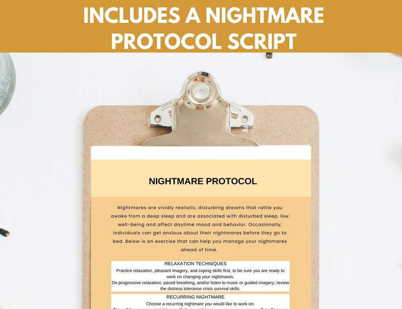 Sleep Hygiene Worksheets, Sleep Journal, Sleep Habits, Nightmare ...