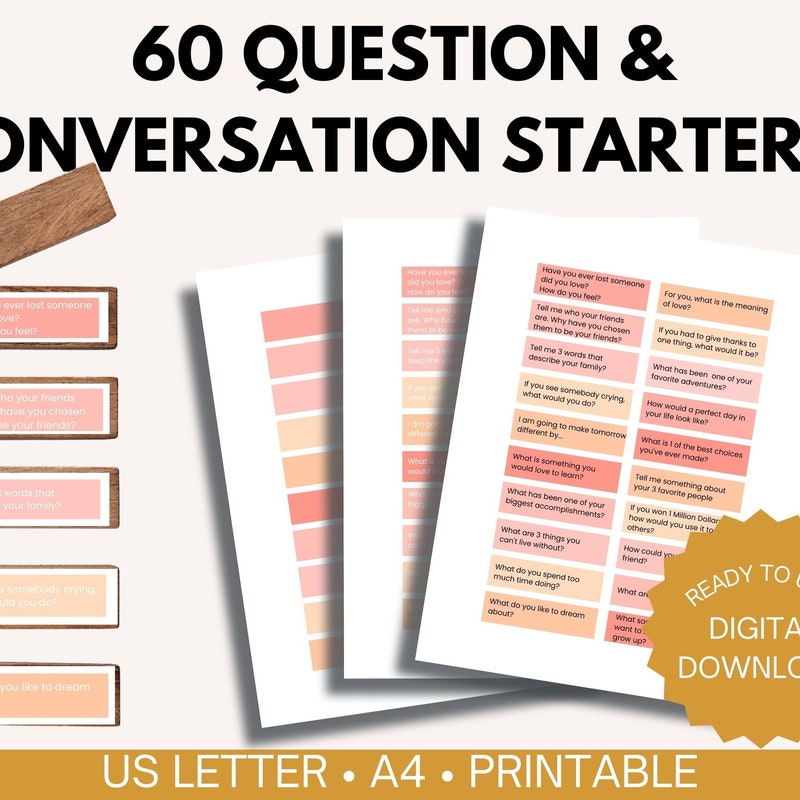 Jenga Question Therapy - Etsy