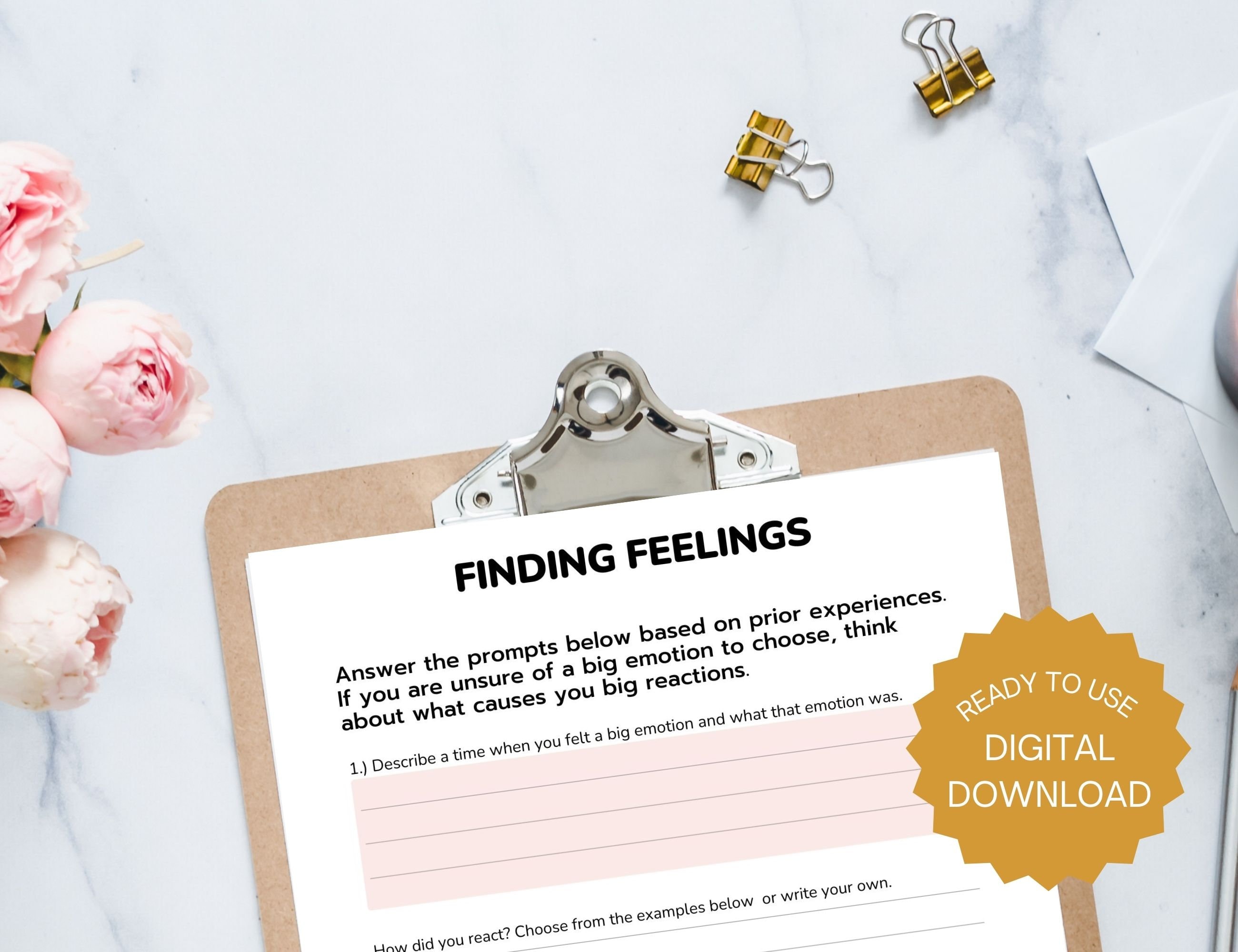 ADHD Play Therapy Worksheets for Kids & Teens | Printable Coping Skills ...