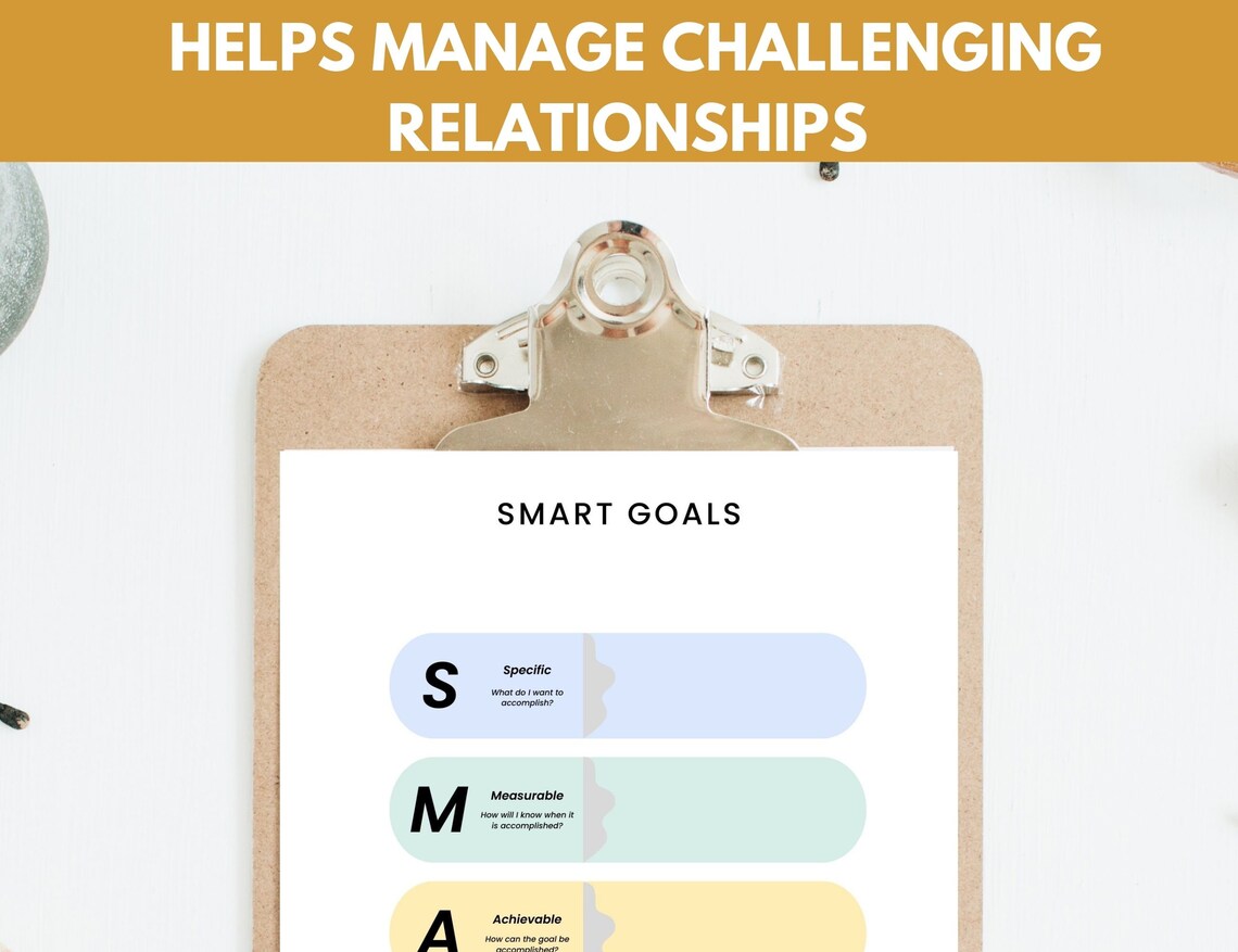 SMART Goals Worksheets for Teens Plan, Track, and Achieve Your Goals ...