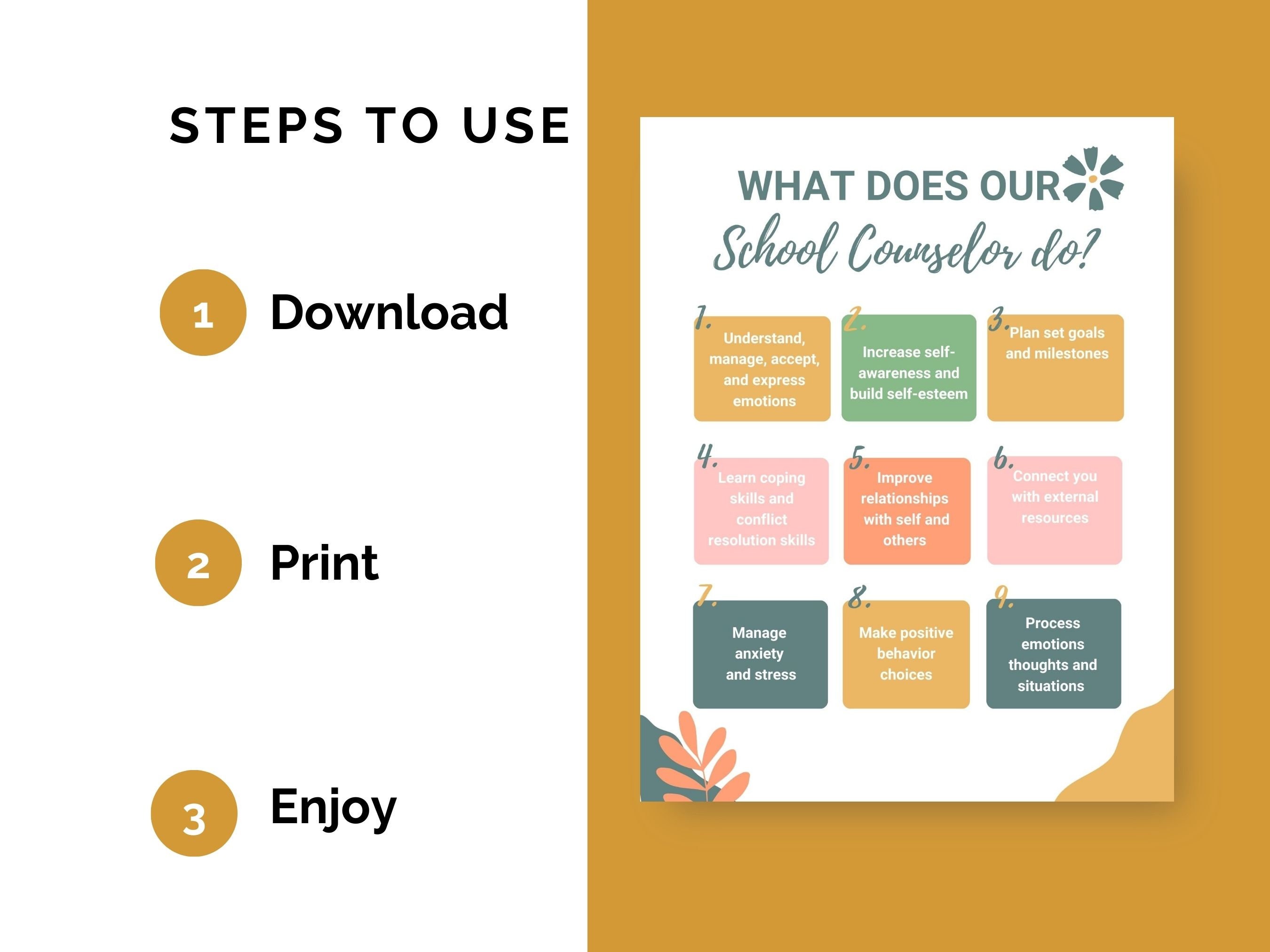 School Counselor Door Sign Where is the Counselor Counseling Office ...
