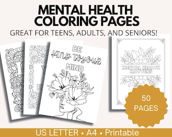 The Calm Coloring Book Digital Download 40 Pages - Etsy