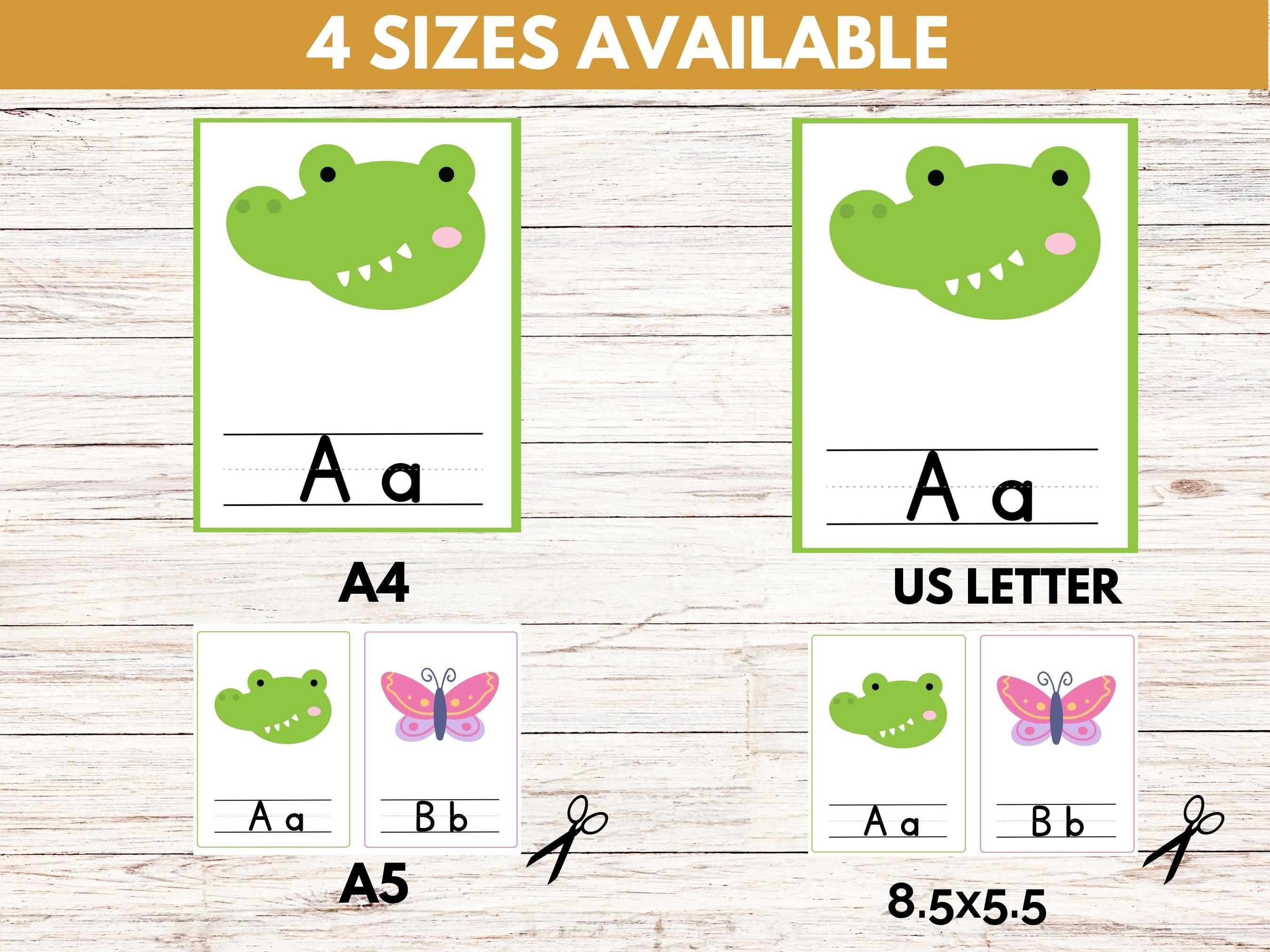 ABC Poster Pack Printable Classroom Alphabet Display - Etsy