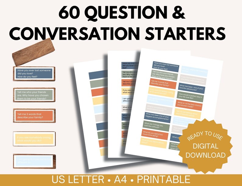 Jenga Conversation Starter Cards, Social Anxiety, Social Psychology ...