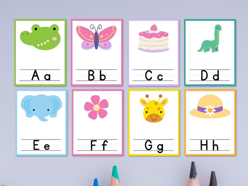 ABC Poster Pack Printable Classroom Alphabet Display - Etsy