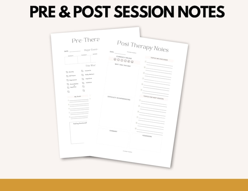 School Counselor Planner Printable | Session Notes & Caseload Tracker ...
