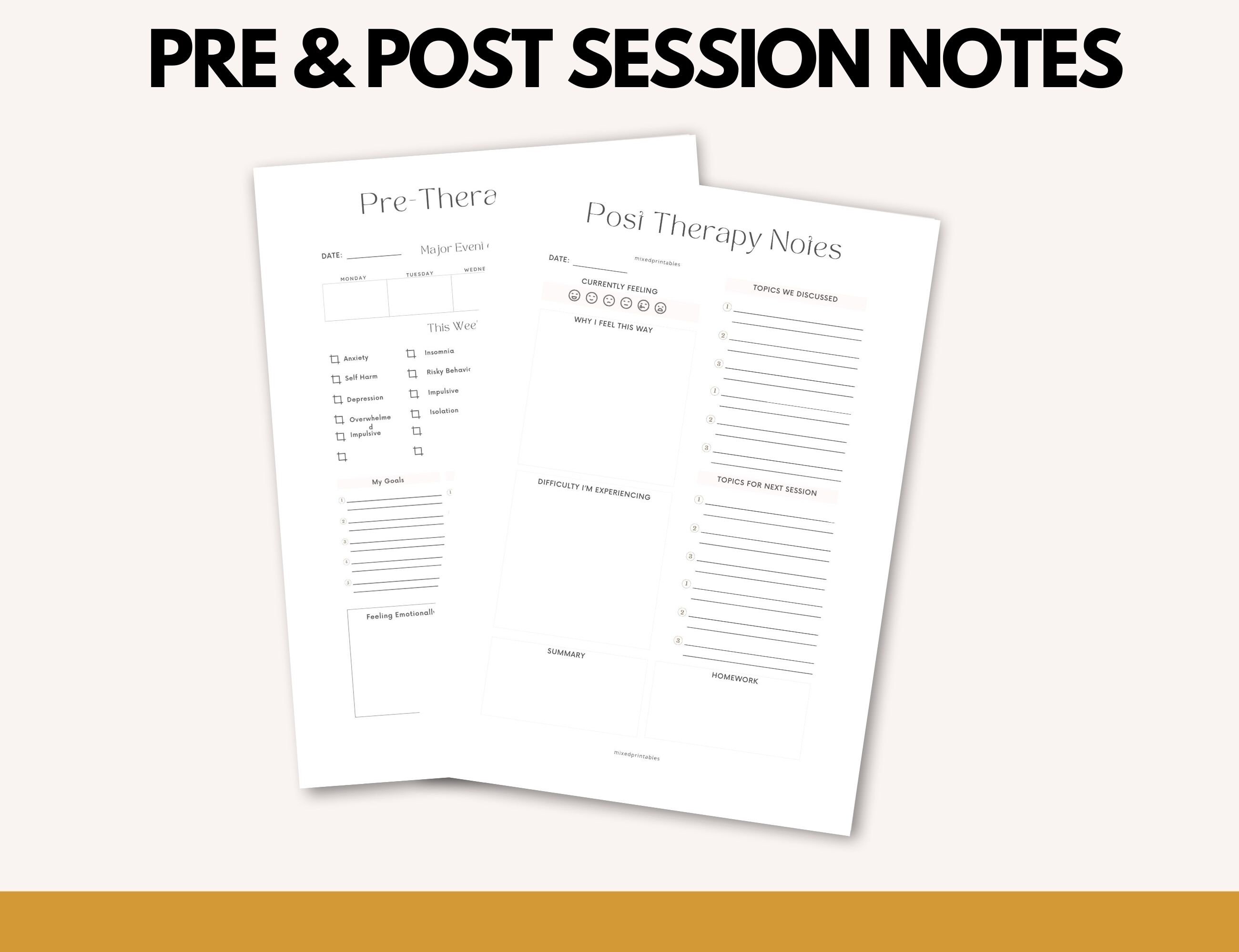 School Counselor Planner Printable Binder – Session Notes and Caseload ...